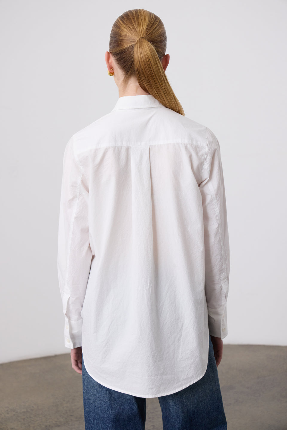Walt Cotton Shirt - White – Laing Home